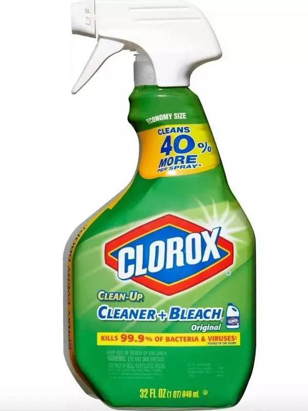 Netejador de neteja Clorox amb lleixiu