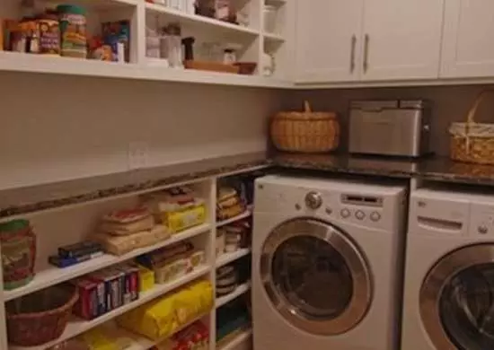 Pantry ine Washer uye Dryer