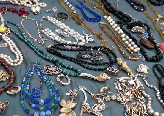 Garage Sale Costume Jewelry