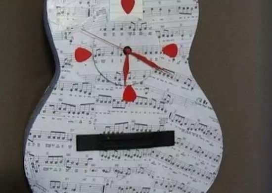 DIY Guitar Clock