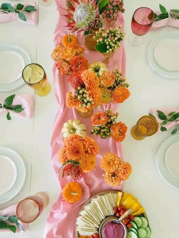 Fall Thanksgiving Tablescape Ideeën