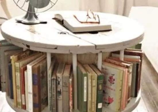 Repurpose Spool Coffee Table