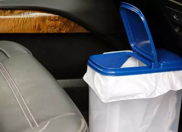 Car Trash Can DIY