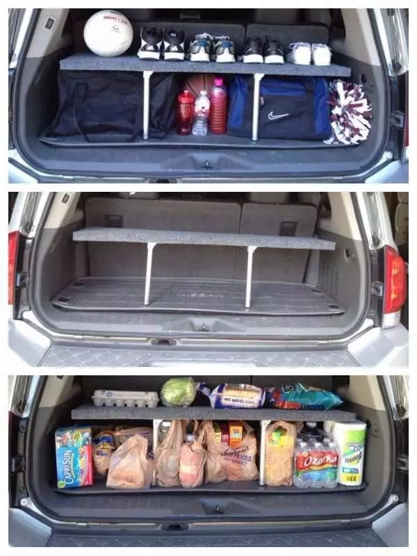 Pop-Up Trunk Shelf