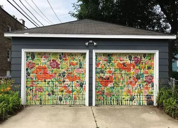 Boyalı garaj kapıları