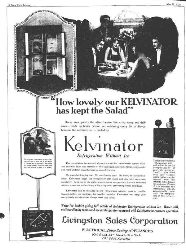 Peti ais Kelvinator