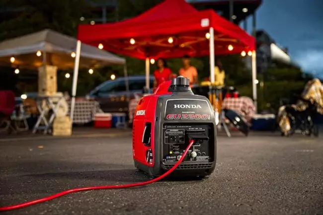 Det bästa alternativet för generatormärket: Honda