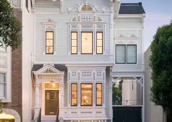 San Francisco viktorianska hem