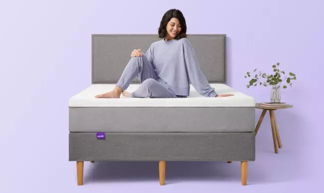 Najlepšia možnosť značky matracov: fialová