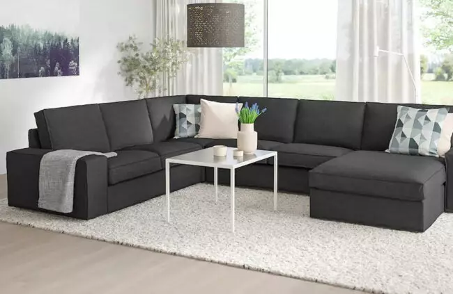 Le Fa'ailoga Sofa Sili Filifiliga: IKEA