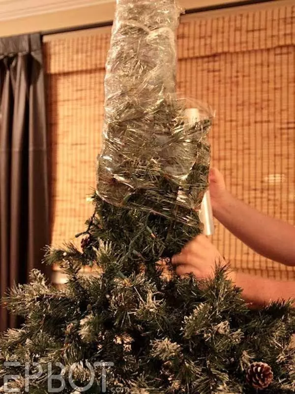 Cómo almacenar el árbol de Navidad