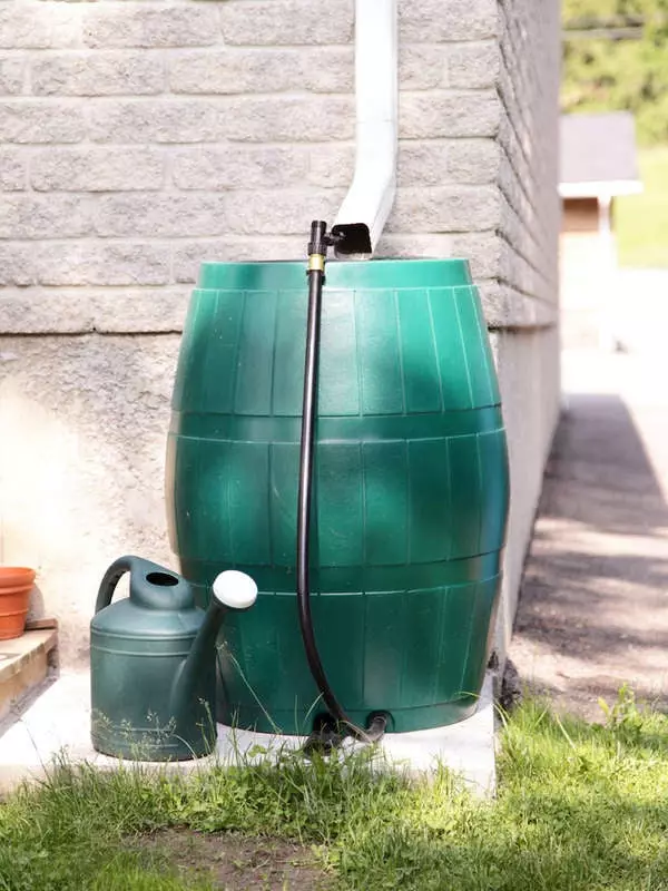 Installer un baril de pluie pour de l'eau gratuite