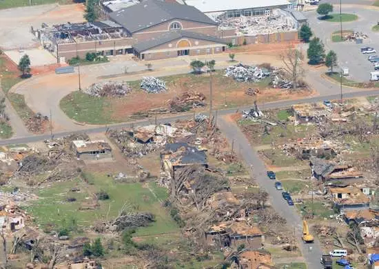 Tuscaloosa Tornado-schade