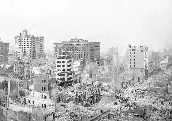 Землетрясение в Сан-Франциско, 1906 г.
