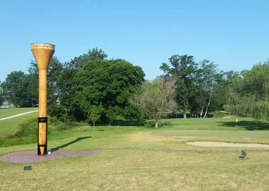 Verdens største golf-tee - Casey, Illinois