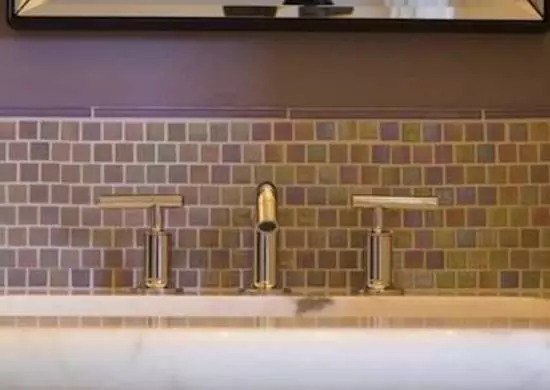 DIY ටයිල් Backsplash