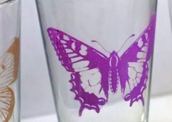 DIY Stencil nga Glass