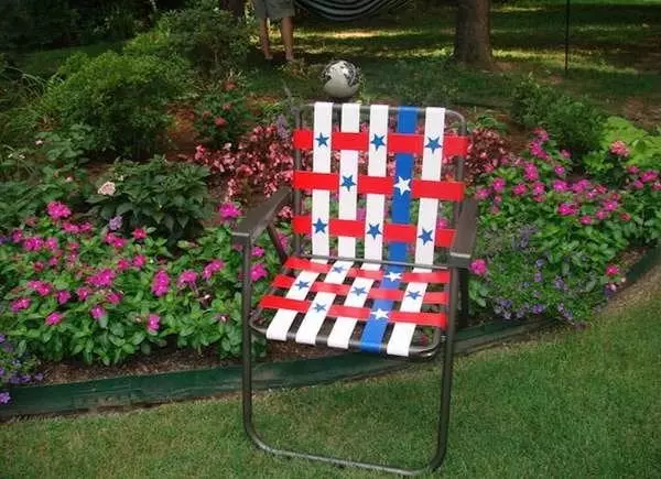 Duct Tape Lawn Chair