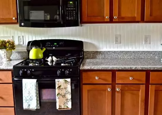 Backsplash de beadboard