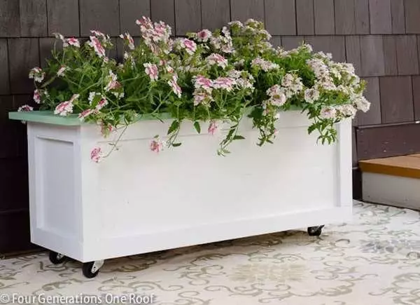 Wheeled Planter