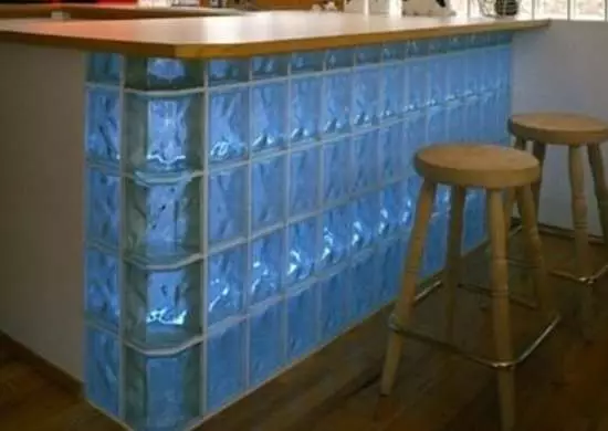 Glass Block Bar