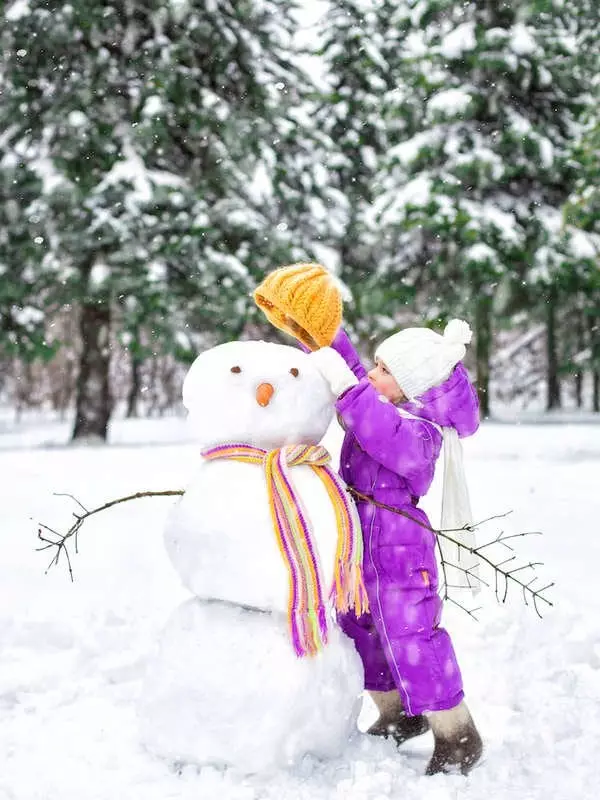 Snowman Snow Rakirina