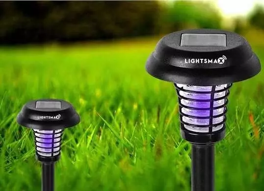 LIGHTSMAX Solar Powered Mosquito Zapper