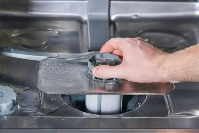 mesin cuci piring tidak mengalir
