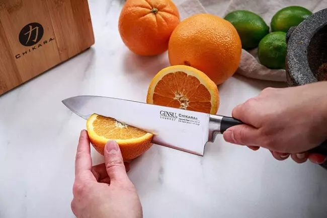 Najlepšia možnosť značky kuchynského noža: Ginsu