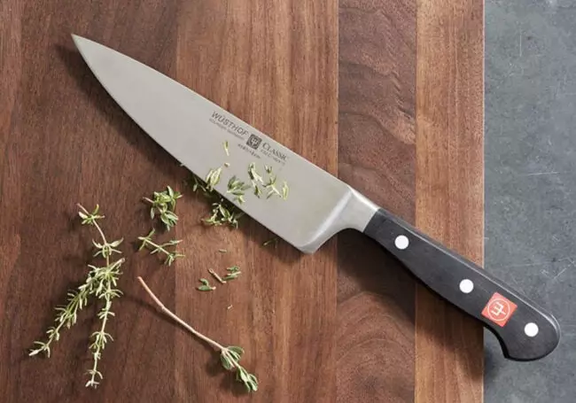 Najlepšia možnosť značky kuchynského noža: WUSTHOF