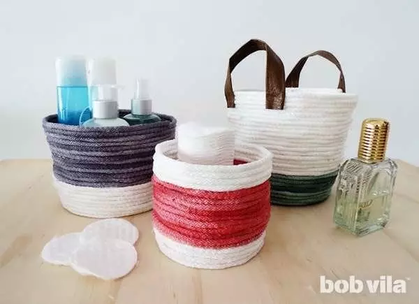 DIY Rope Basket