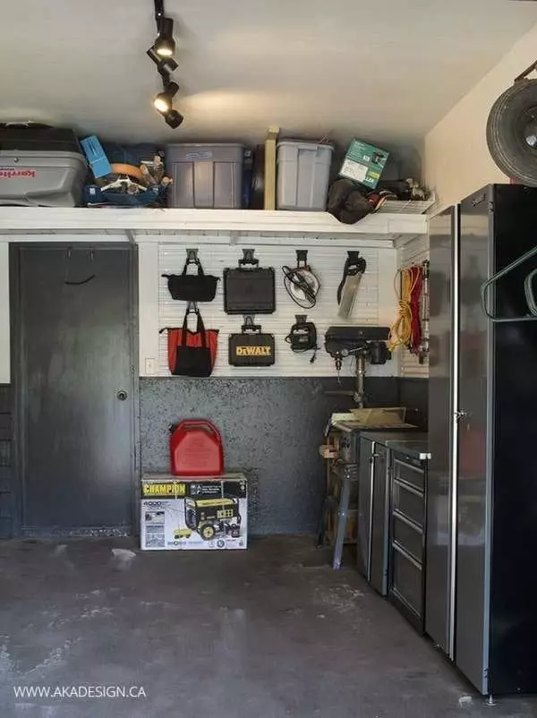 Un rifacimento del garage per uno spazio disordinato