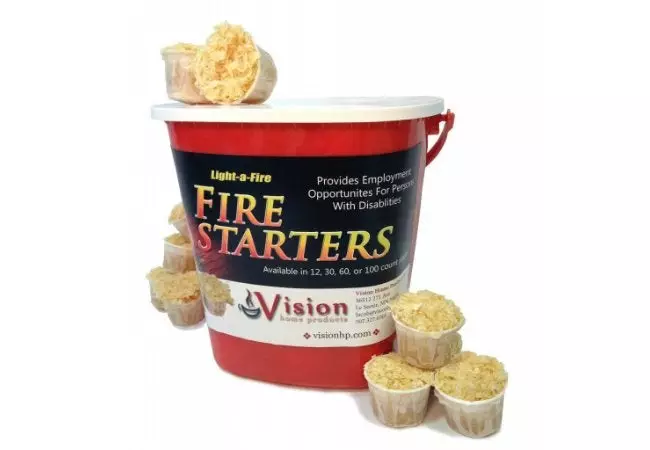 El mejor iniciador de fuego: Light-a-Fire de Vision Home Products