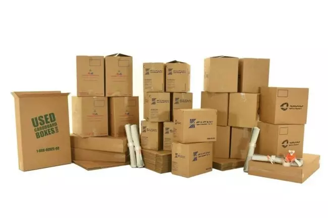 Nejlepší místa pro nákup stěhovacích boxů: UsedCardboardBoxes