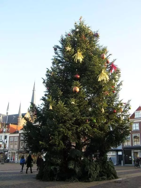 Eklektična dekoracija za božično drevo