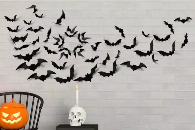 La millor opció de decoració de Halloween: Coogam Halloween 3D Bats Decoration