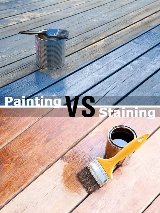 Painting vs Staining a Deck: De Besser Finish fir Är Struktur