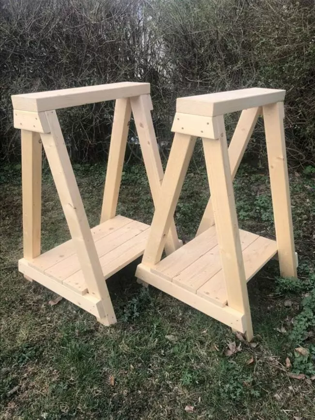 mga plano ng sawhorse