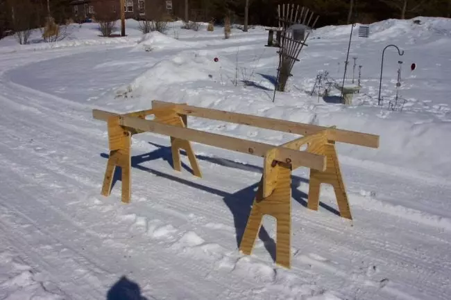 mga plano ng sawhorse