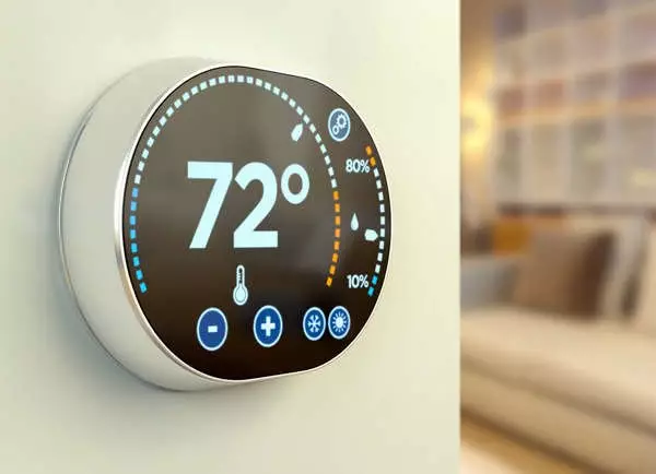 Enerji verimliliği akıllı termostat tasarrufu