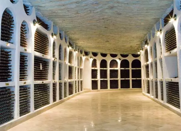 ਸ਼ਾਨਦਾਰ ਵਾਈਨ cellars cavernous