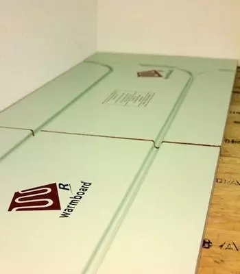 Retrofit Radiant Floor Heating - Warmboard
