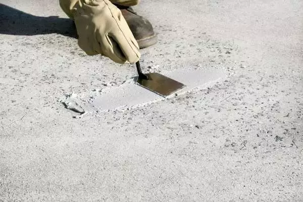 billig hemreparation betonglapp