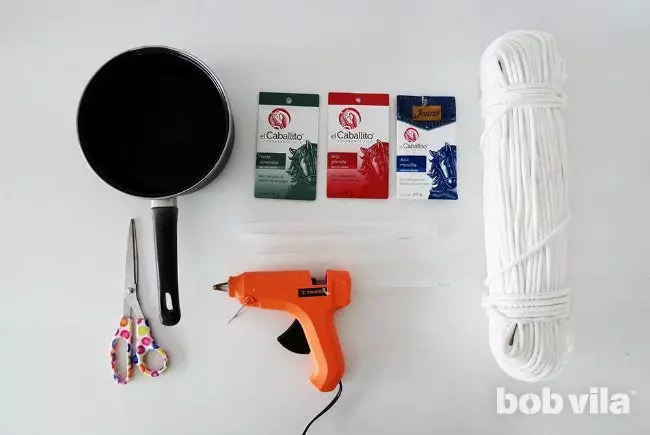 Сè што ви е потребно за да направите корпа од јаже