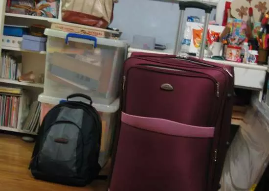 Moveu objectes pesats a la vostra maleta