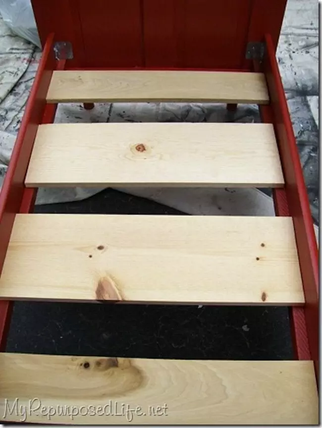 DIY幼儿床 - 木板