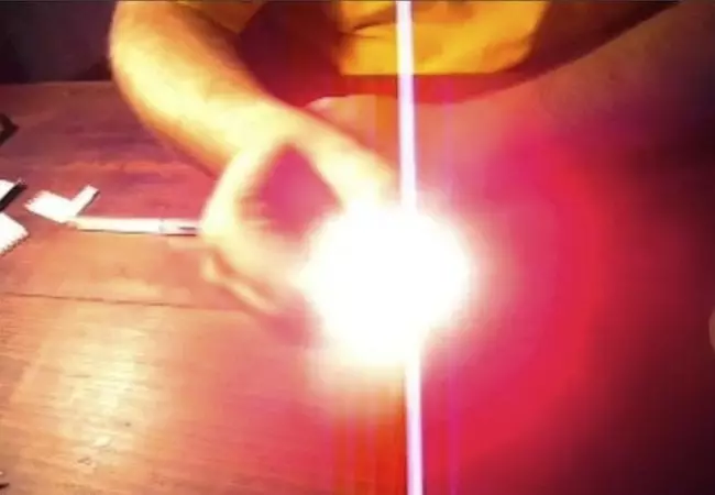 Artesanato com caixa de fósforos - Lanterna