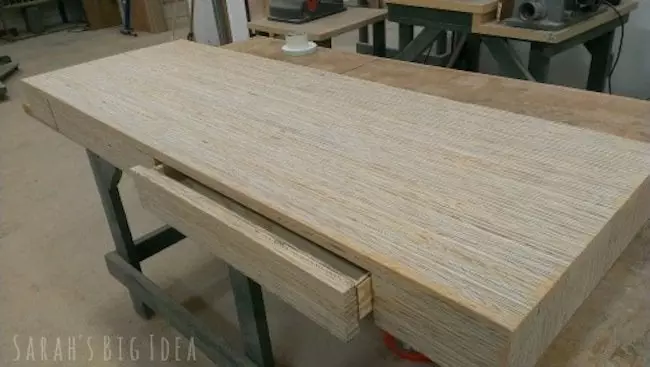 DIY Plywood Tebur - Drawer Fronts
