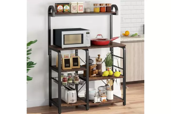 گزینه خلاصه معاملات 2/9: قفسه نانوایی آشپزخانه با قفسه ذخیره سازی
