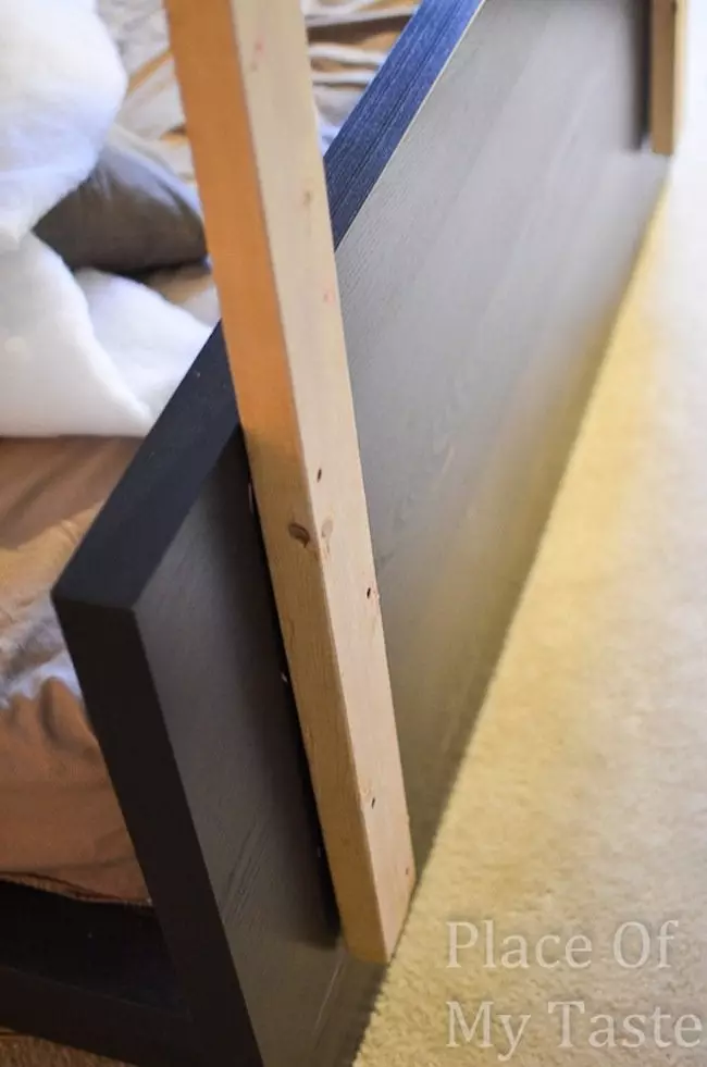 IKEA DIY fejtámla 2. lépés